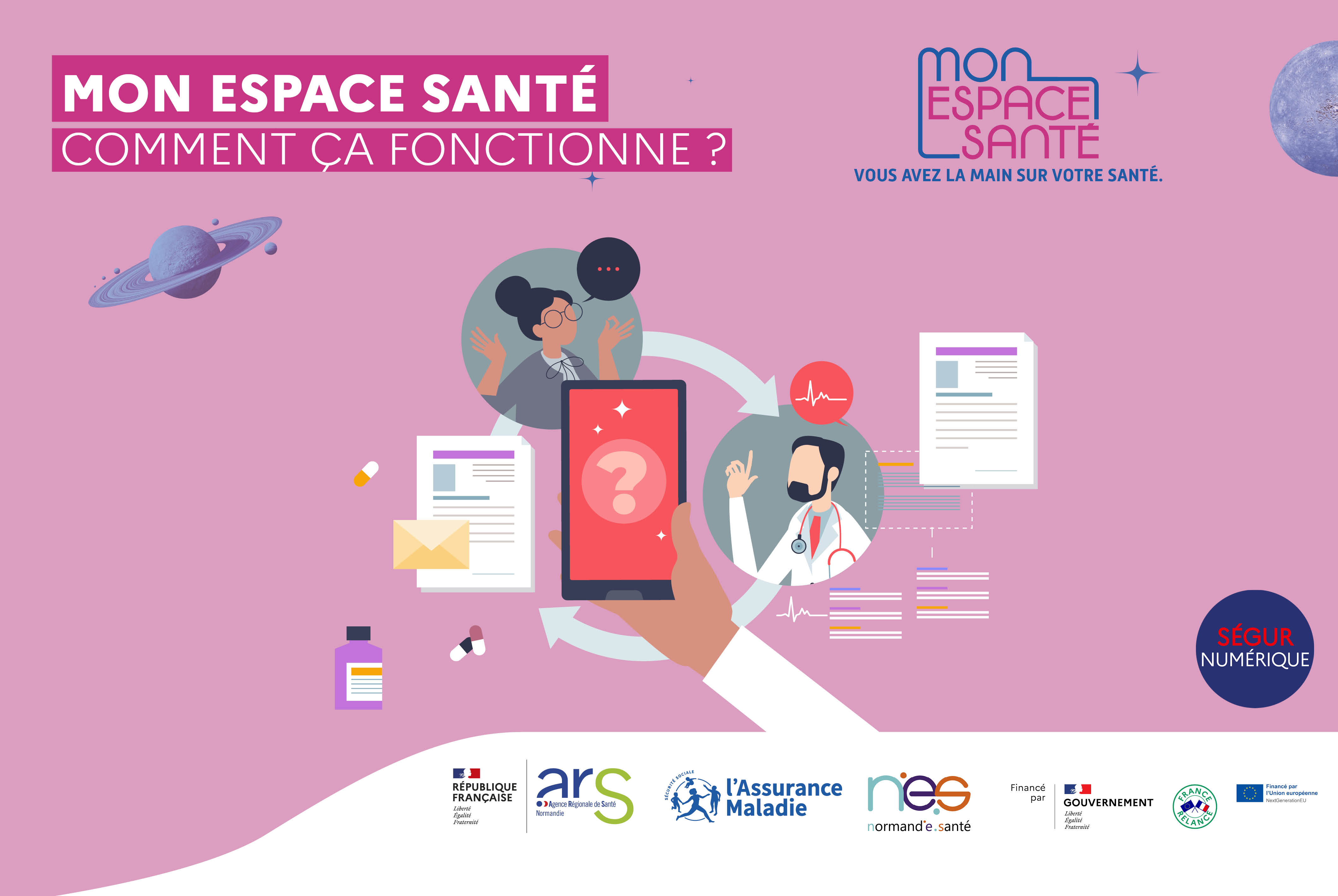 Mon espace santé : comment ça fonctionne ? | Agence régionale de santé ...
