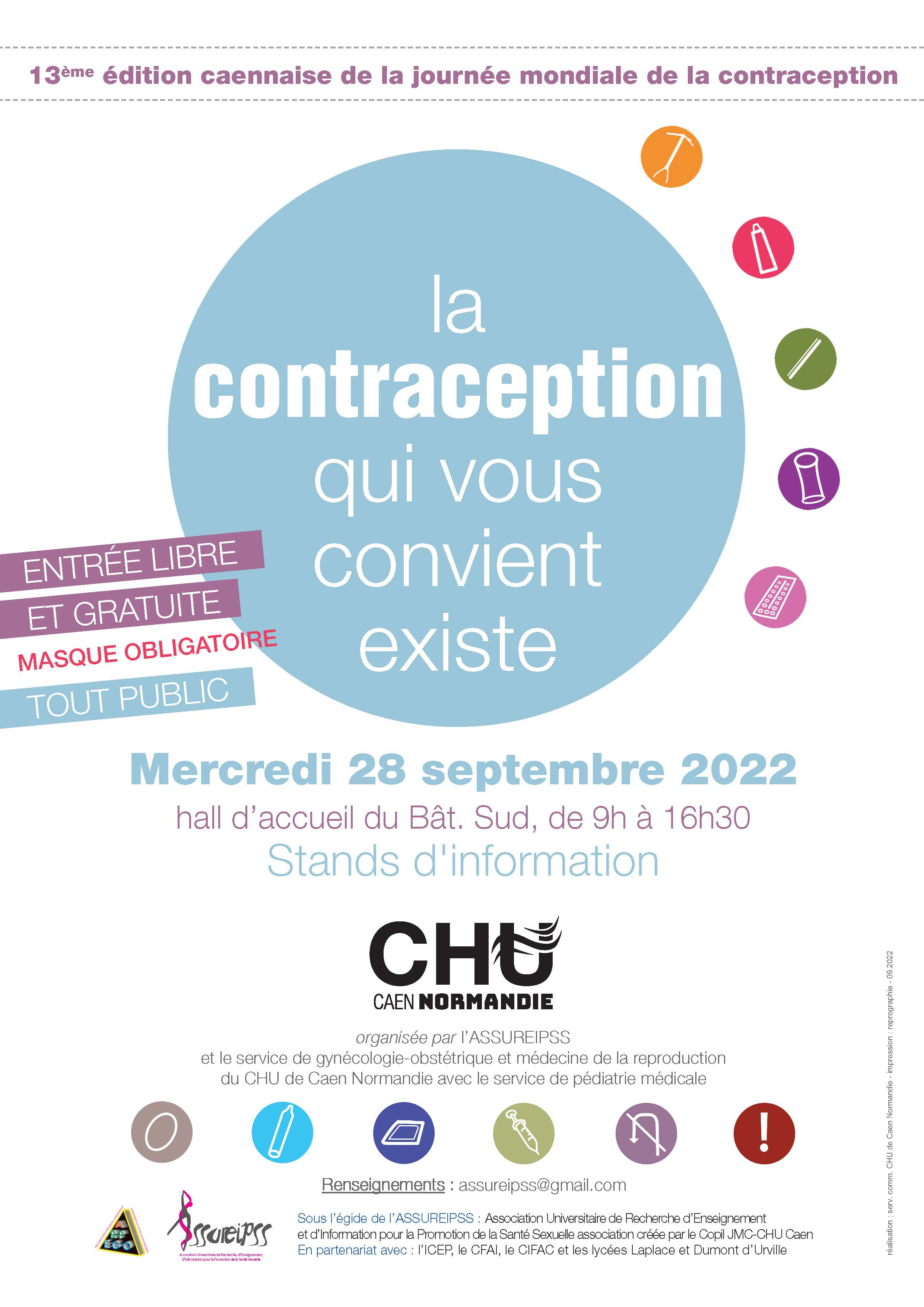 Contraception Parlons En à Loccasion De La Journée Mondiale Du 26